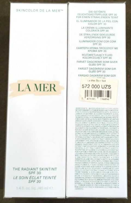 Тонирующий флюид La mer!