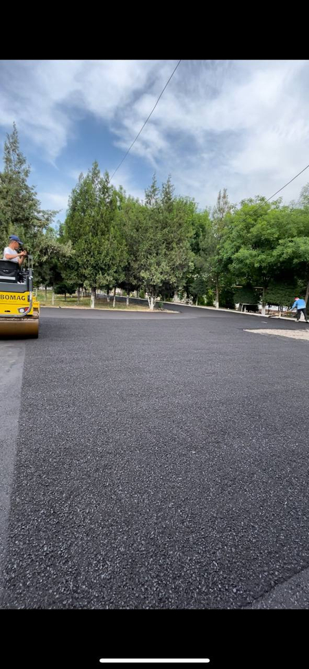 Asfalt ishlari va har xil turdagi bardiyor xizmatlarini qilamiz