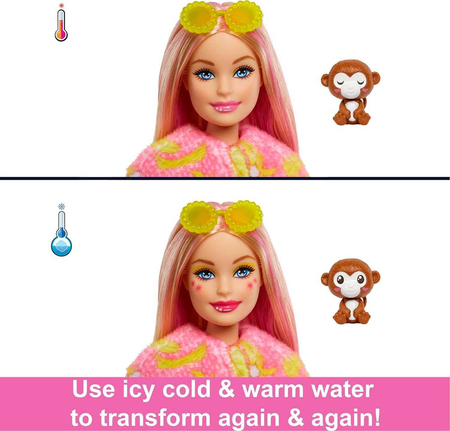 Barbie color Reveal меняют цвет. США