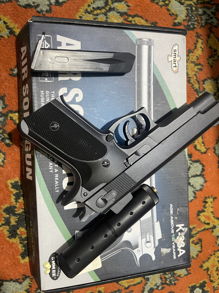 Игрушечный пистолет Air Soft Gun K-33A