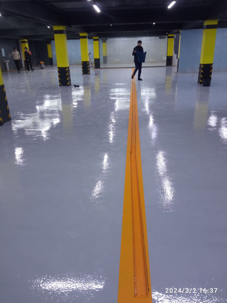 Эпоксидный наливной пол.    EPOXY FLOOR COATING SYSTEMS ALEM-500