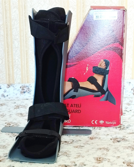 Гипс для ног, Турецкий - Oyoqlar uchun gips, Turkiya