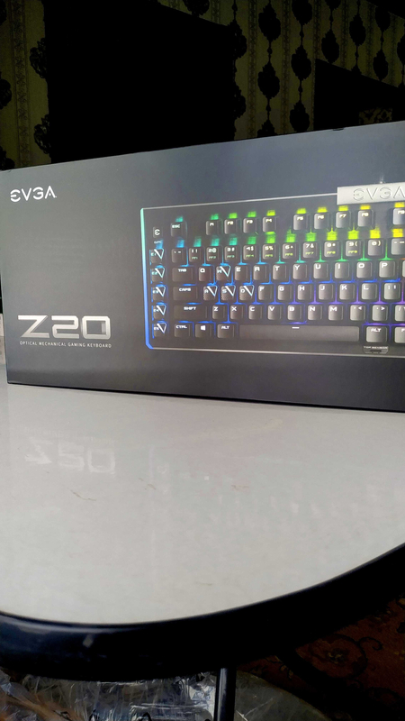 НОВЫЕ! Механическая клавиатура EVGA Z20