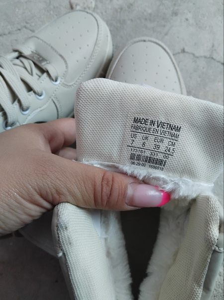 Кроссовки Nike Air женские с мехом