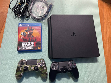 PlayStation 4 slim 1tb+игры