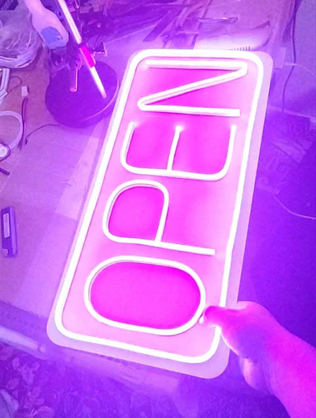 neon open размер 50x25
