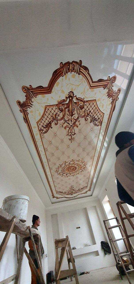 Natijnoy potolok tez va sifatli ustanovka