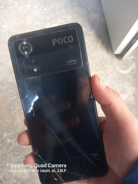 Poco X4 pro 5G 120H ekran chastota 6+2 -128 GB