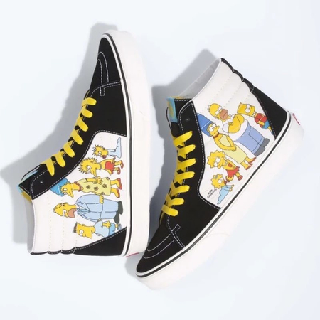 Кеды Vans The Simpsons, размер 40 б/у