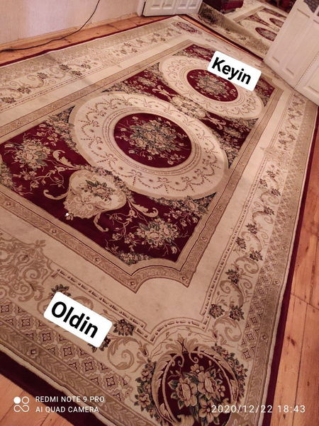 Gilam yuvish. Брусчатка тозалаш.
