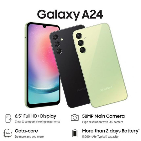 Samsung a24  6/128gb sotiladi