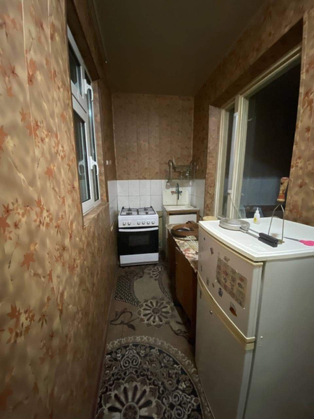 ПРОДАМ КВАРТИРУ, Сергели-Спутник-17 1/2-2-4 1-ком, переделана в 2-ком