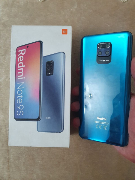Xiaomi Redmi Note 9S 64Gb Blue Grey Igravoy karobka Sastayani Otlichni