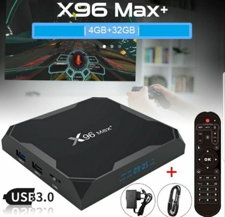 Тв приставка андроид, X96Max+