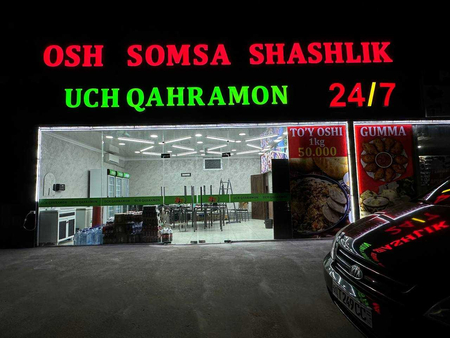 Banner orakal bo‘rtma harflar stend poligrafiya reklama telefon lazer