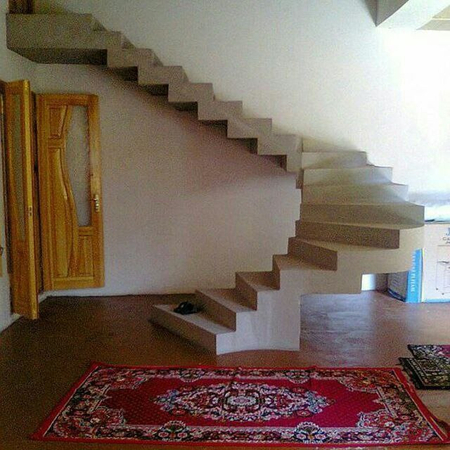 Бетон зина ( лесница ) киламиз.