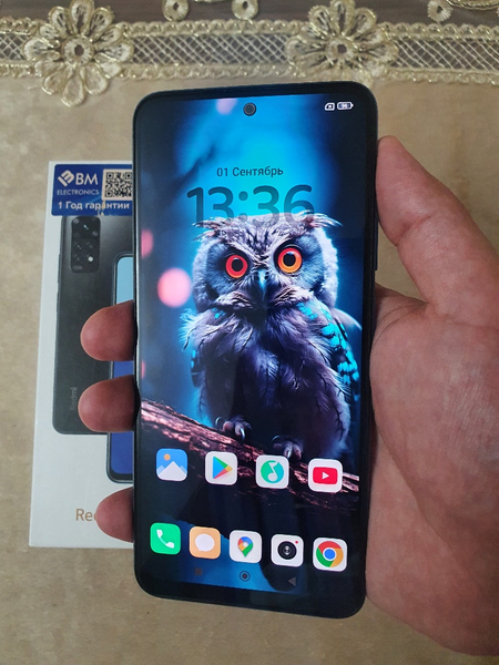 Srochna sotiladi Xiaomi Redmi Note 11 4G 6+2/128Gb  Blue Karobka Bor