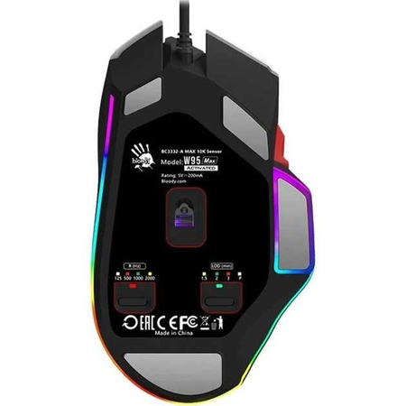 Проводная игровая мышь Bloody W95MAX (NARAKA EDITION) RGB GAMING MOUSE