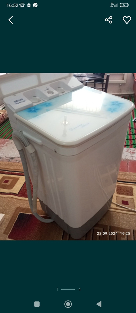 Продаётся стиральная машина Sirius 7 kg