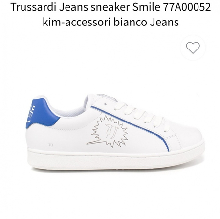Кроссовки Trussardi. Элитный бренд Италии. Натуральная кожа. Оригинал.