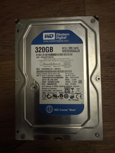 Жесткий диск 320gb