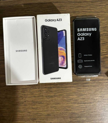 Samsung a 23 va redmi note 12  6/128 bor holati  ideal 20 kunboʻldi.