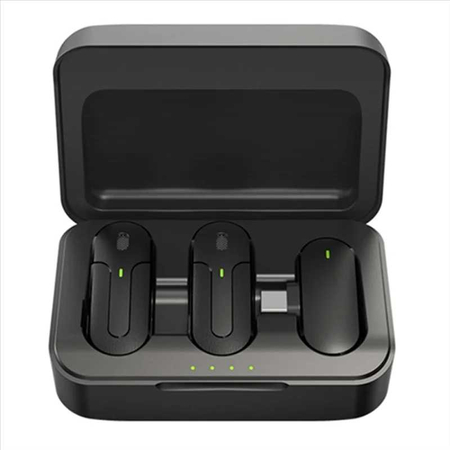 (MUSIC BRAND)Беспроводной микрофон M8 Dual (Black)