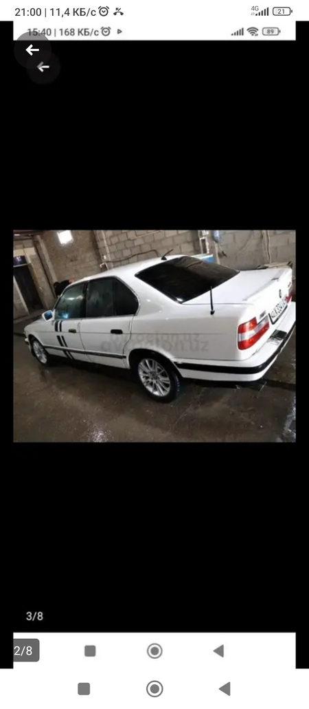 BMW E34 525 sotiladi holati rasimdagiday matorida ishi bor