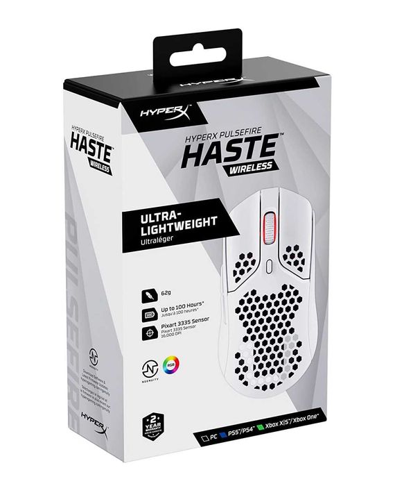 HyperX Pulsefire Haste – Gaming Mouse – Ultra Lightweight Беспроводная