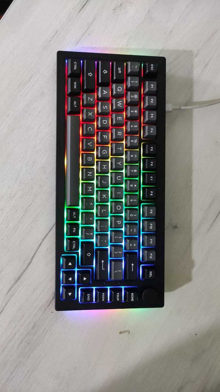 AKKO 5075B PlusS RGB Black&Silver (cream yellow v3 pro, Silver V3 Pro)
