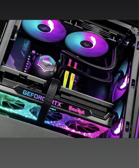 новый  мощный компьютер i7-12700 palit 3070Ti