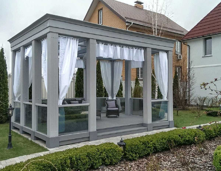 Беседки и летние кухни для дома ресторана и дачи