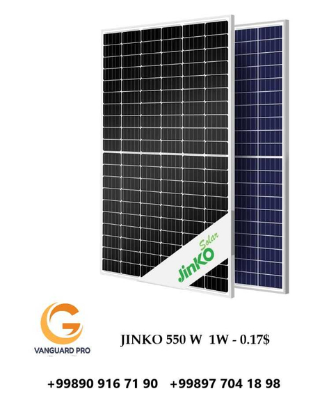Quyosh panellari | Солнечные панели | 550w