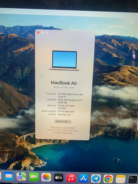 MacBook air 2019