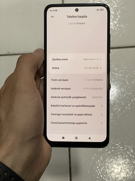 Redmi note 11s 64 Gb ideal !