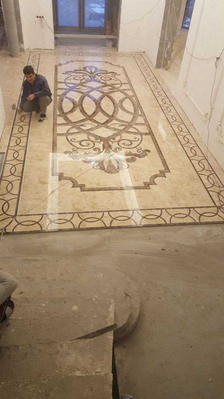 Гидроабразивная резка, Панно, Waterjet