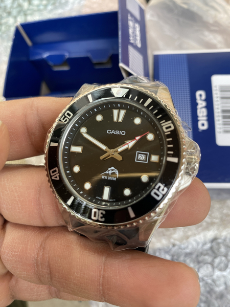 мужские часы Casio Duro Black