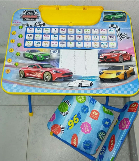Российский комплект мебели Nika kids стол+стул+пенал. Парта