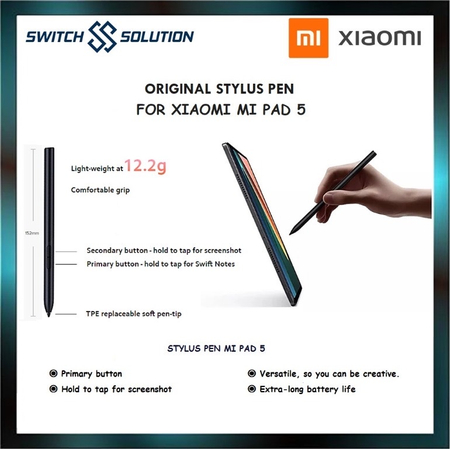 Mi Pencil Orginal Mi Pad 5 vs Mi Pad 5pro Orginal Stilius