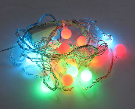 Светодиодная гирлянда RGB LED для украшения интерьера, освещения улицы