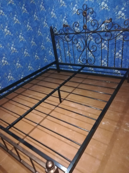 Кованый кровати из железа