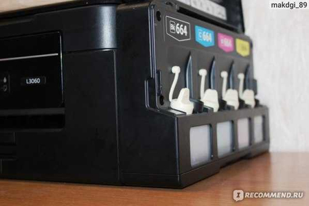 Доставка.Чернила для епсон 664 Epson