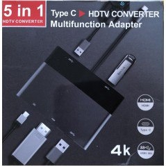 Type c to hdmi, usb, dvi ,aux ,pd, macbook , samsung S серии и т.д