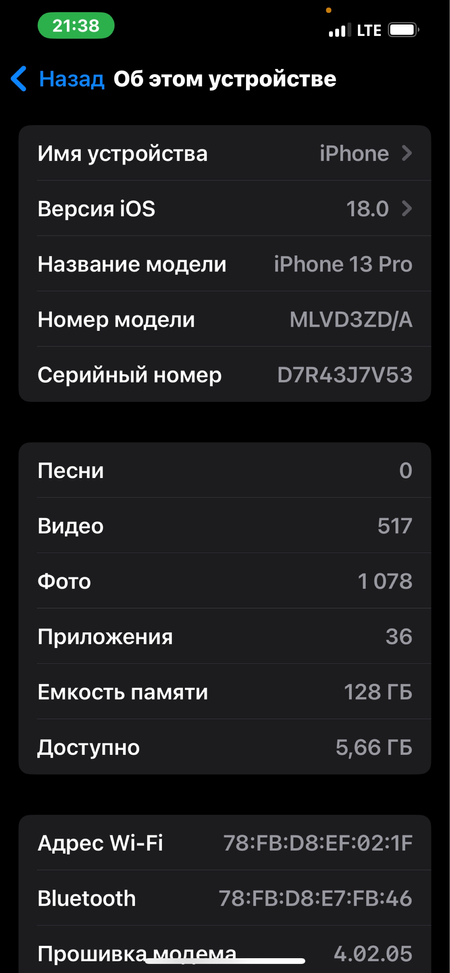 Iphone 13 pro blue