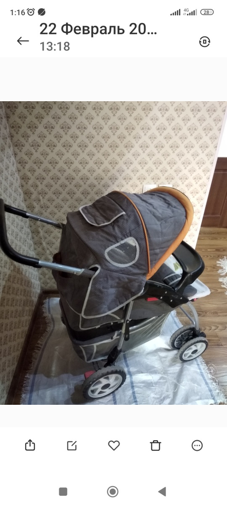 Срочно продам детскую коляску