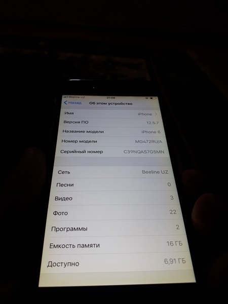 Iphone 6  sotiladi