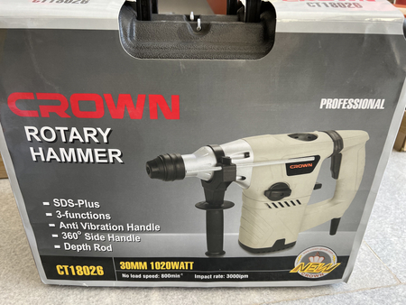 Перфоратор CROWN 1020вт электрический