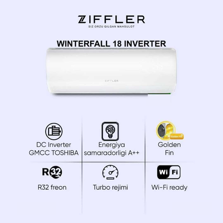 Кондиционер ZIFFLER Siberia 18 Inverter