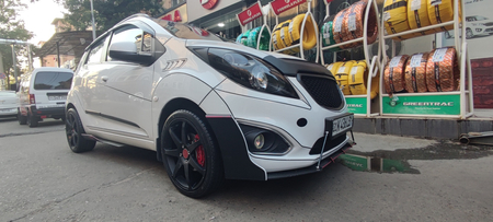 Передний Сплитер на любой авто!! Obves avto! Tuning bamper.