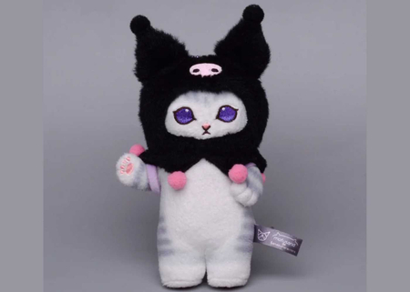 Мягкая игрушка брелок Котик Mofusand